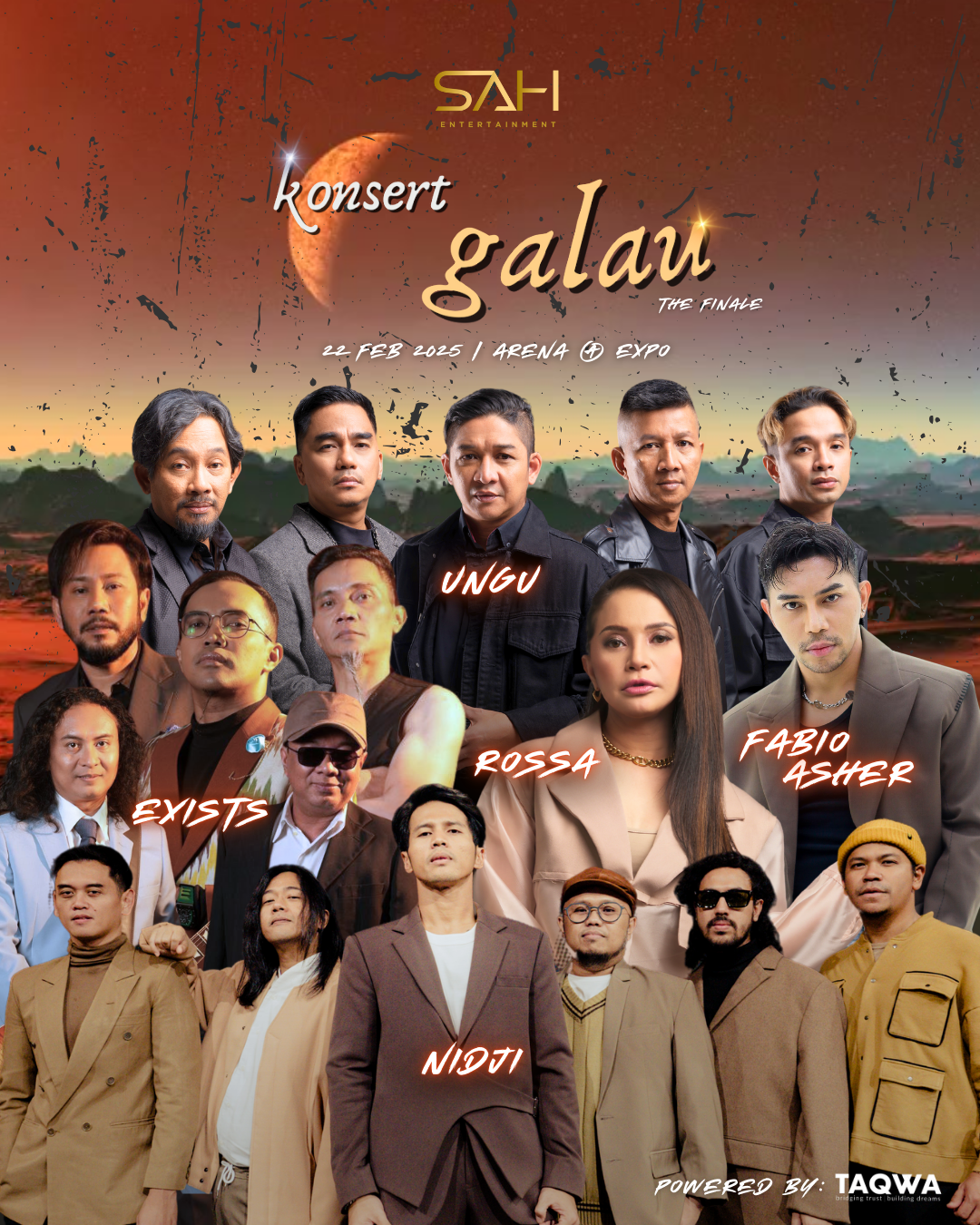 Sekuel Konsert Galau The Finale -Tampilkan Ungu, Rossa, Nidji, Fabio ...